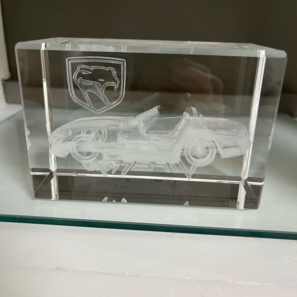 Dodge Viper | Other | Crystal Cubes Dodge Viper Car Rt Engraved 3d Cube ...